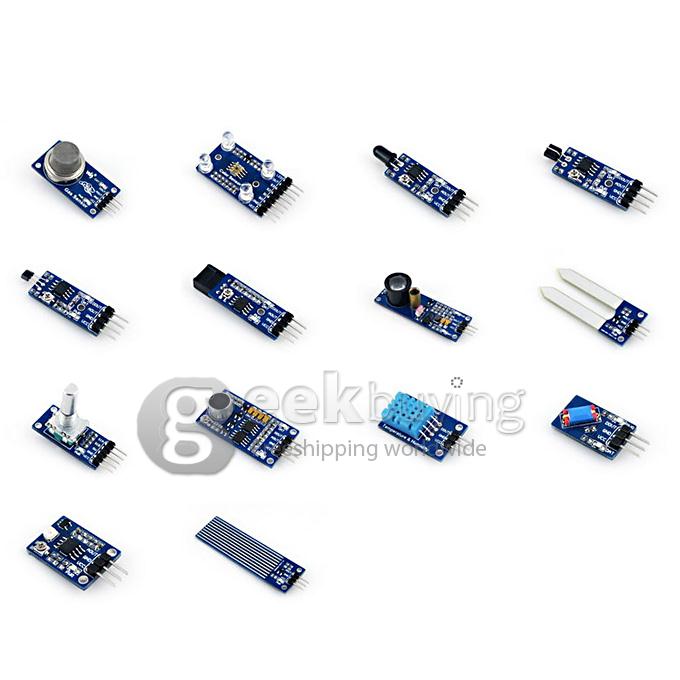 Uno Plus Package A Compatible With Arduino Uno R3 W Various Sensors