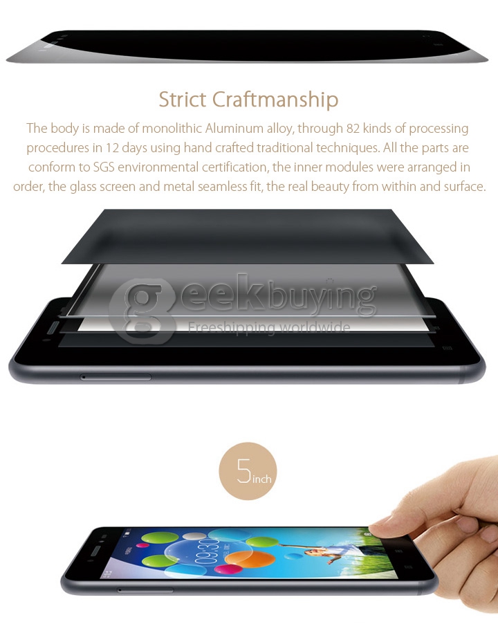 Lenovo S90 5.0inch Qualcomm 1GB+16GB 13.0MP 8.0MP Smartphone IPS HD