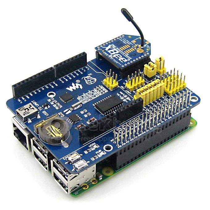 RPi Model B+ Accessories Pack (Type D) ARPI600 + MQ-5 Gas Sensor