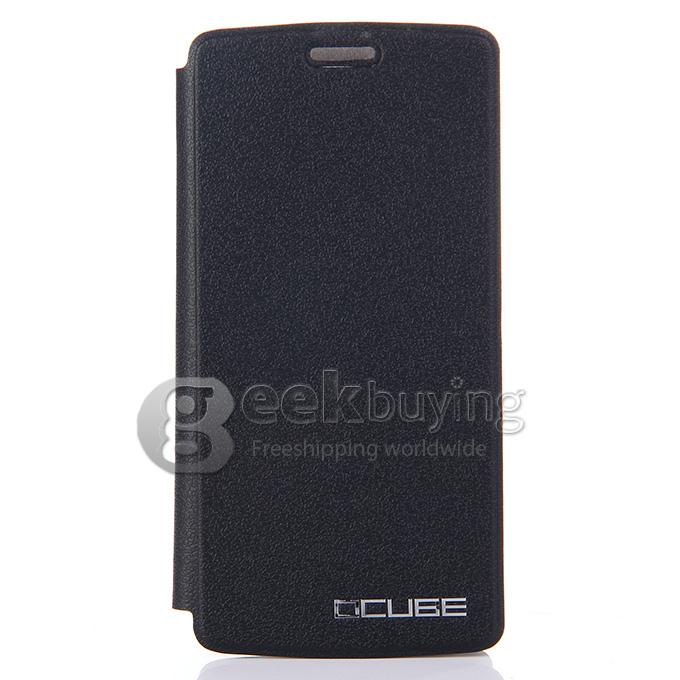 Protective Hard Cover Flip Stand Leather Case for THL T4000