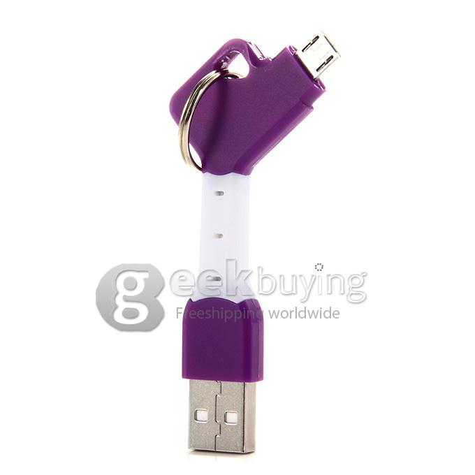V8 Micro USB Cable Charger Key for Samsung Galaxy S3 S4 S5 Note 2/3