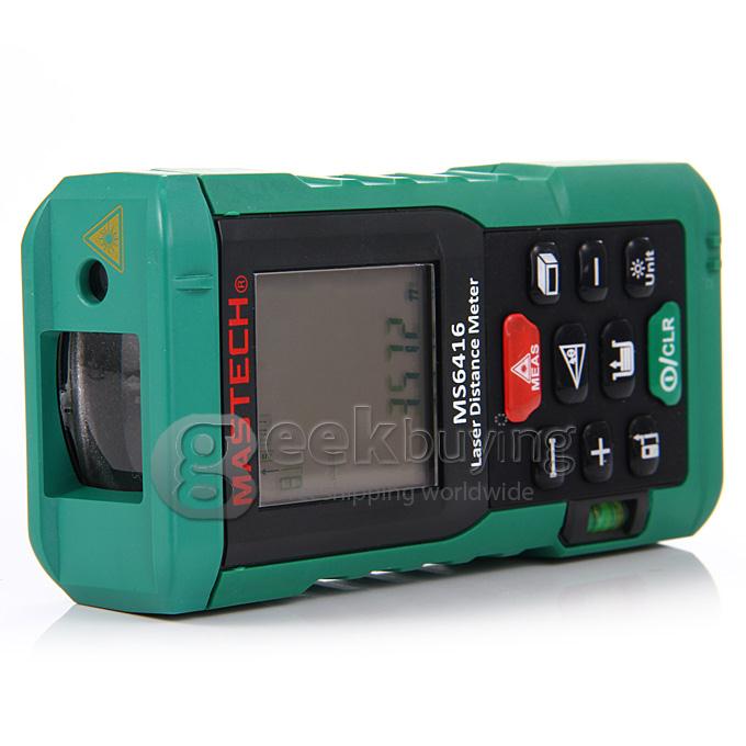 MASTECH MS6416 60m Laser Distance Meter Rangefinder Tape Measure