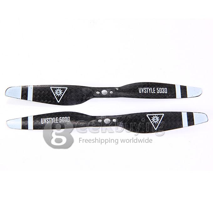 5*3 3K Carbon Fiber 1 Pair 5030 CW / CCW Propeller Props