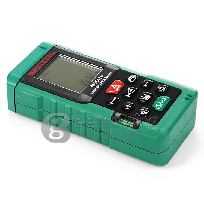 MASTECH MS6416 60m Laser Distance Meter Rangefinder Tape Measure