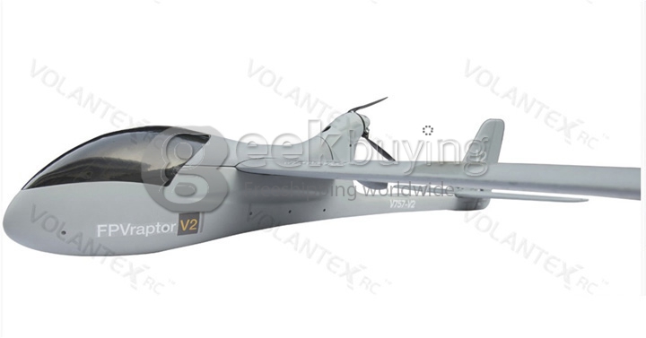 FPV Raptor V2 Upgrade Motor Tower UAV Trim Scheme 2M Unibody Pusher