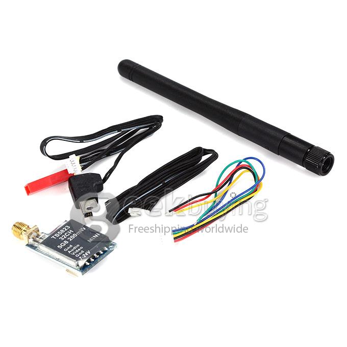 Boscam Mini FPV Tx 5.8G 32Ch 200mW AV Transmitter Module TS5823