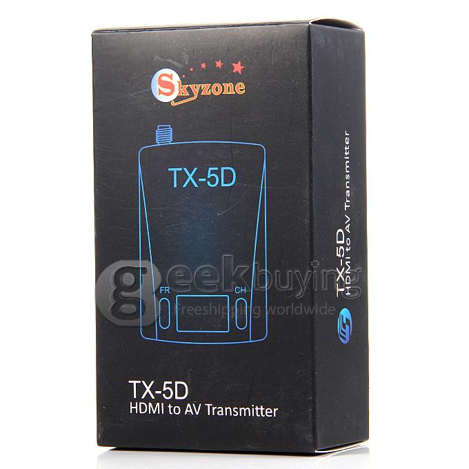 Skyzone 5.8G 600mW 32 Channel TX-5D HDMI to AV Transmitter Module