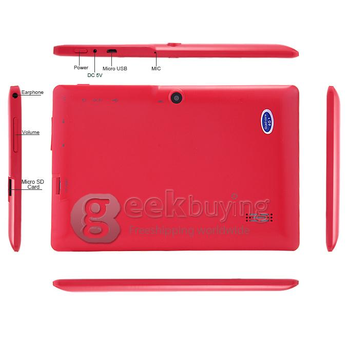 Q88 Plus 7 inch ALLWINNER A33 Quad Core 1.5GHZ Tablet PC