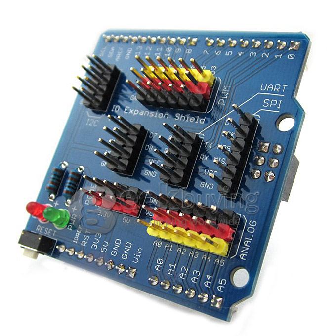 IO Expansion Board Sensor Shield Compatible with Arduino IO Expansion Board Sensor Shield Compatible with Arduino