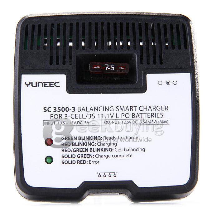 Yuneec SC3500-3 3-Cell/3S 11.1V 3.5A DC LiPo Battery