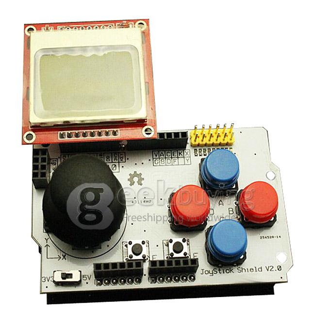 Elecfreaks E00415 Joystick Shield V2.4 SHD JK2 For Arduino