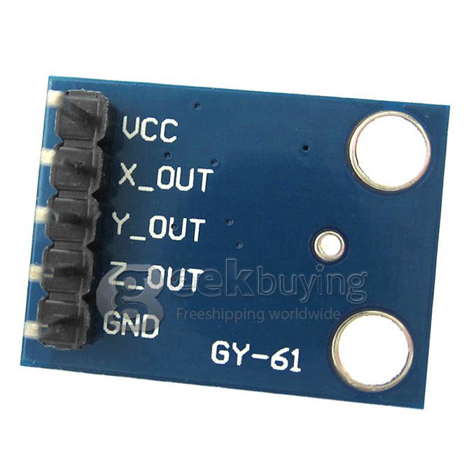 Gy 61 Adxl335 Module 3 Axis Analog Output Angle Sensor Module Tilt 