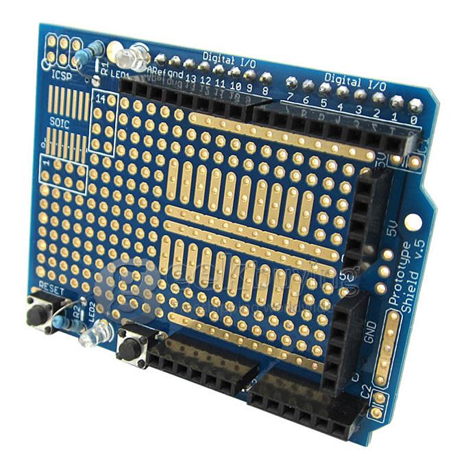 Prototype Shield Expansion Board With SYB-170 Mini Breadboard Base For ...