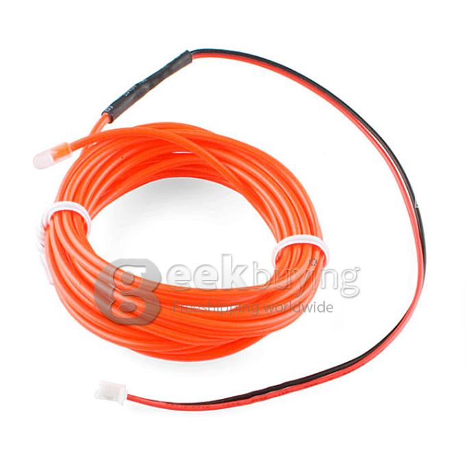 Arduino EL Wire 3M For EL shield - Red