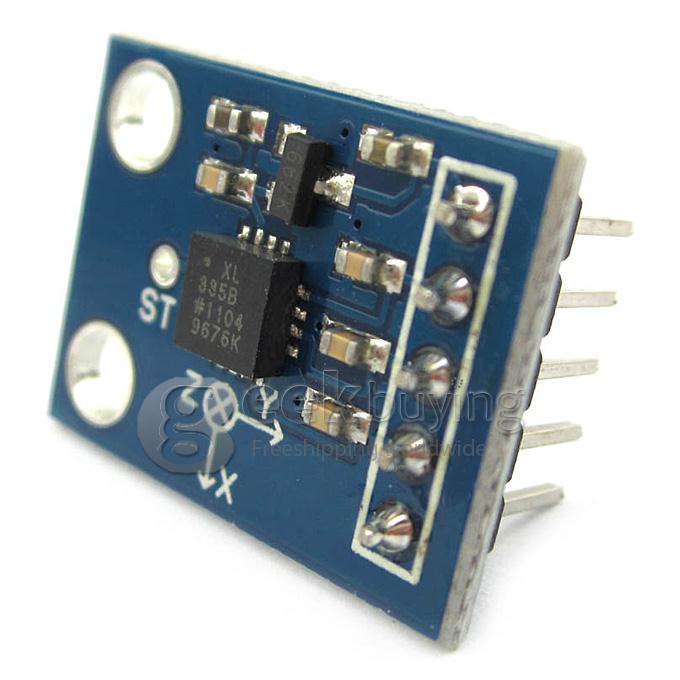 Gy 61 Adxl335 Module 3 Axis Analog Output Angle Sensor Module Tilt Angle Module For Diy