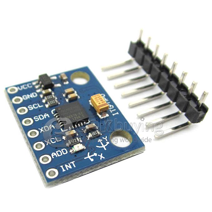 Gy 521 Mpu 6050 Module Three Axis Accelerometer Sensor Module For Arduino Raspberry Pi Avr Arm