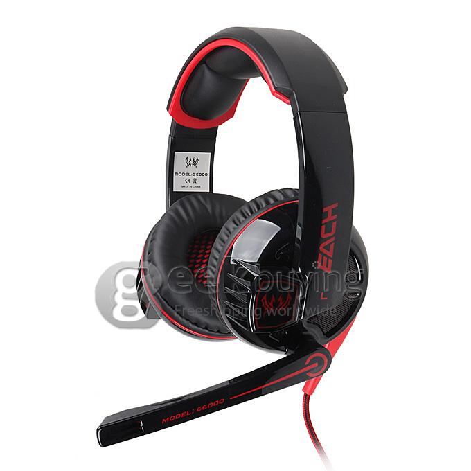 EACH G6000 Dazzle Light Game Wearing Stereo