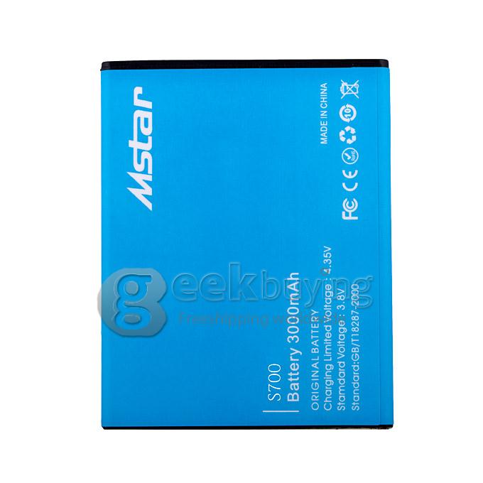 3000mAh Rechargeable Lithium-ion Battery for Mstar S700 Smart Phone