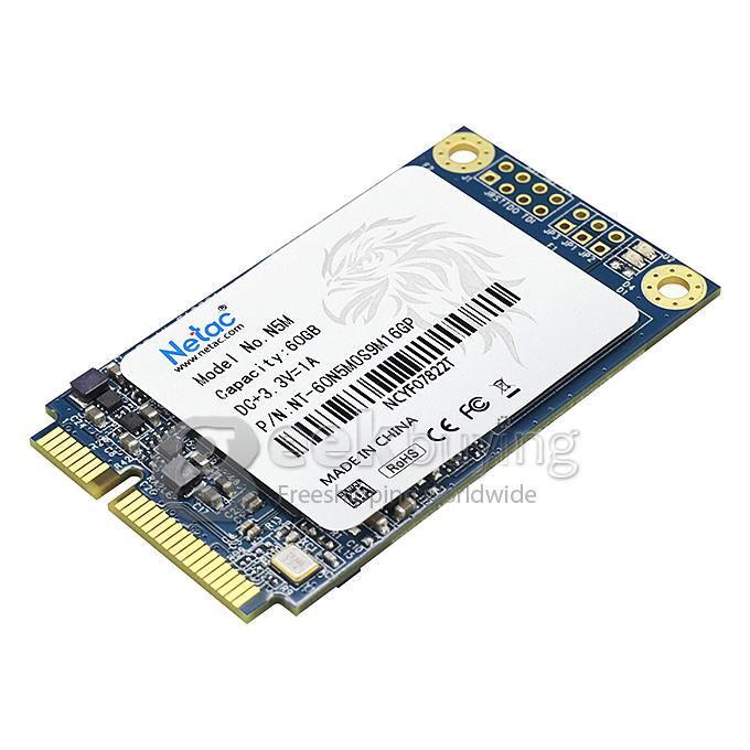Netac LangKe N5m SSD 64GB Solid State Disk - Green