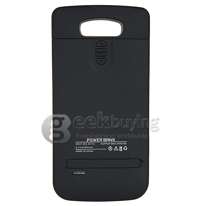 3200mAH External Backup Battery Powebank Cover Case With Home Key ...