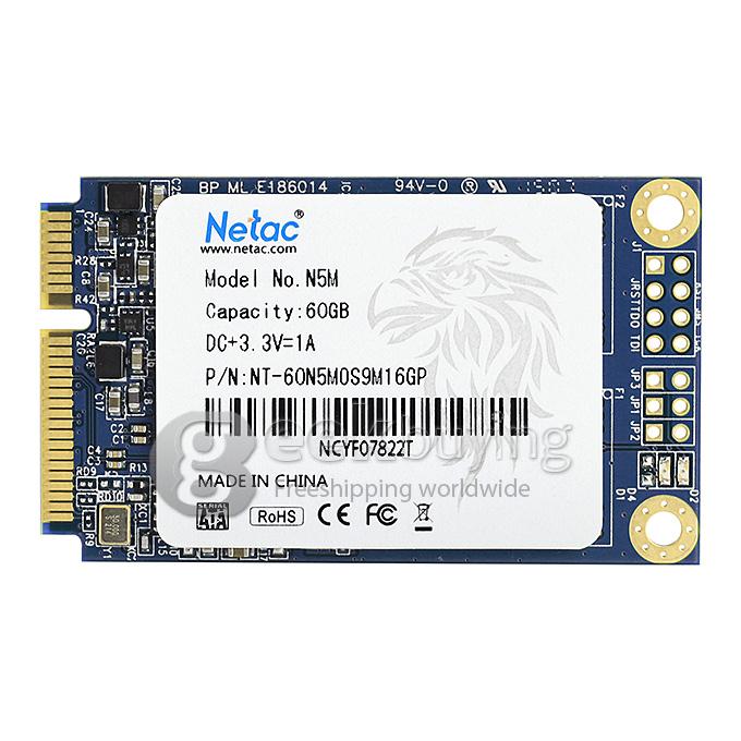 Netac LangKe N5m SSD 64GB Solid State Disk - Green