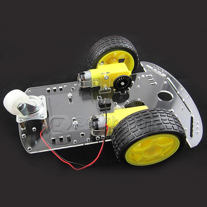 2WD Smart Car Chassis w/Motors/Wheels Kit