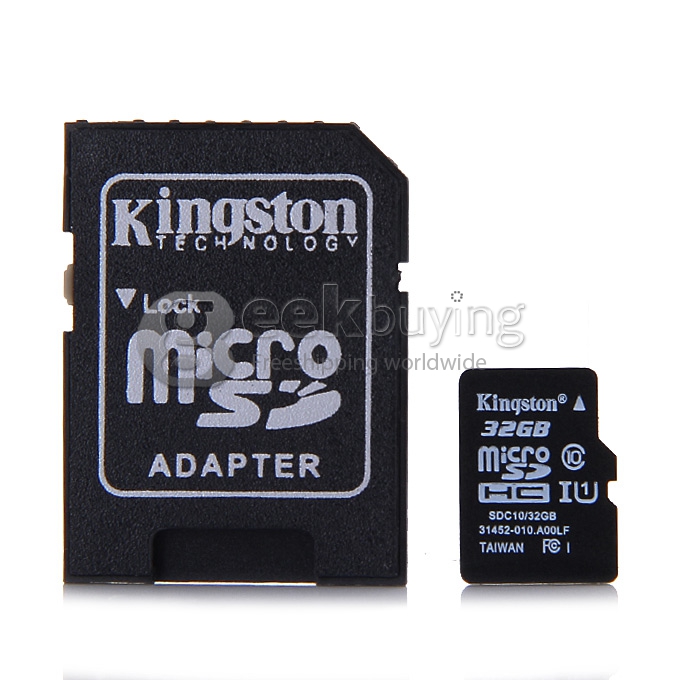 Kingston 32GB Micro SD SDHC Card TF Memory Card Mini Flash Card