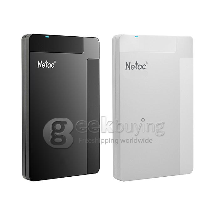 Netac LangKe K218 500GB USB 3.0 Mobile Hard Disk With Frosted Shell - White