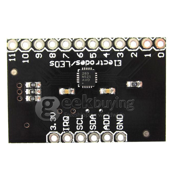 Mpr121 Breakout I2c Capacitive Touch Sensor Controller Module For Arduinoraspberry Pi