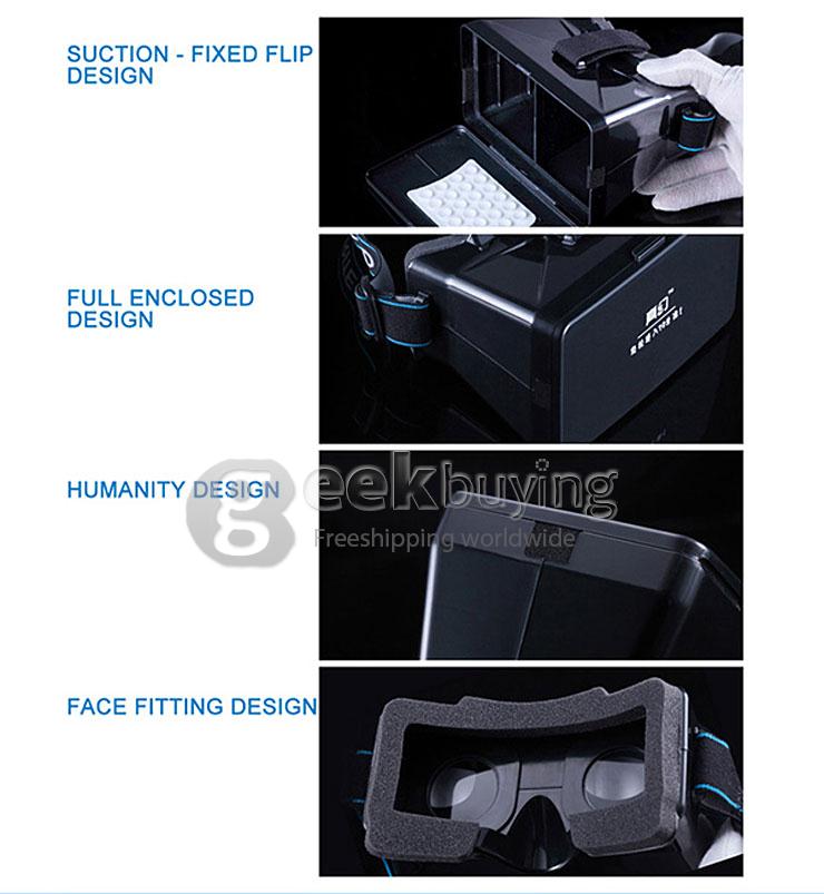 RITECH 3D Magic Box 3.5-5.6In Universal VR 3D Glasses