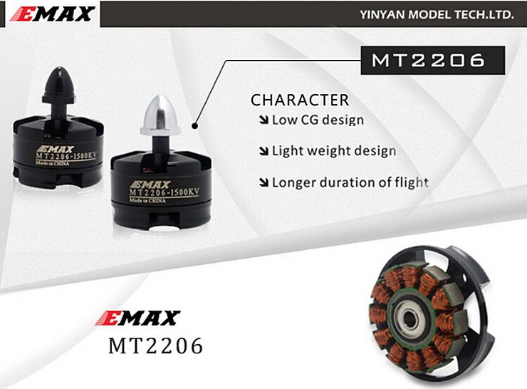Emax MT2206 1500KV CW Brushless Motor For Mini Multicopter