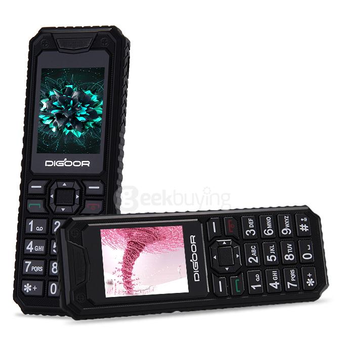 DIGOOR K10 1.77 inch SC6531DA 32MB+32MB Function Phone Dual SIM