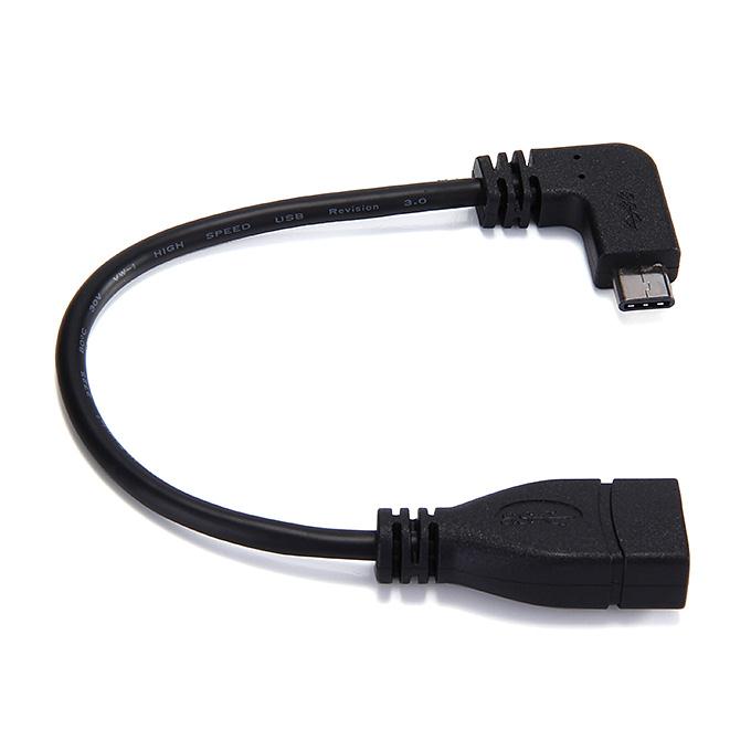 USB Type C Lateral Bending To 3.0 AF Cable Male To Female Data Cable 0 ...
