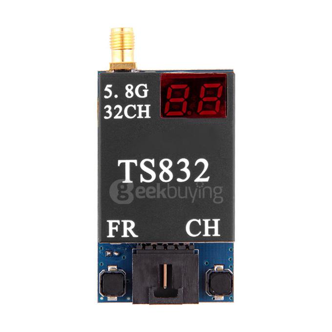 TS832 5.8G FPVトランスミッタ32CH 600MWランチャ画像送信