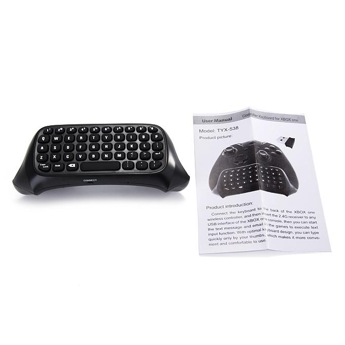 2.4G Mini Wireless Keyboard Keypads for Xbox One Controller