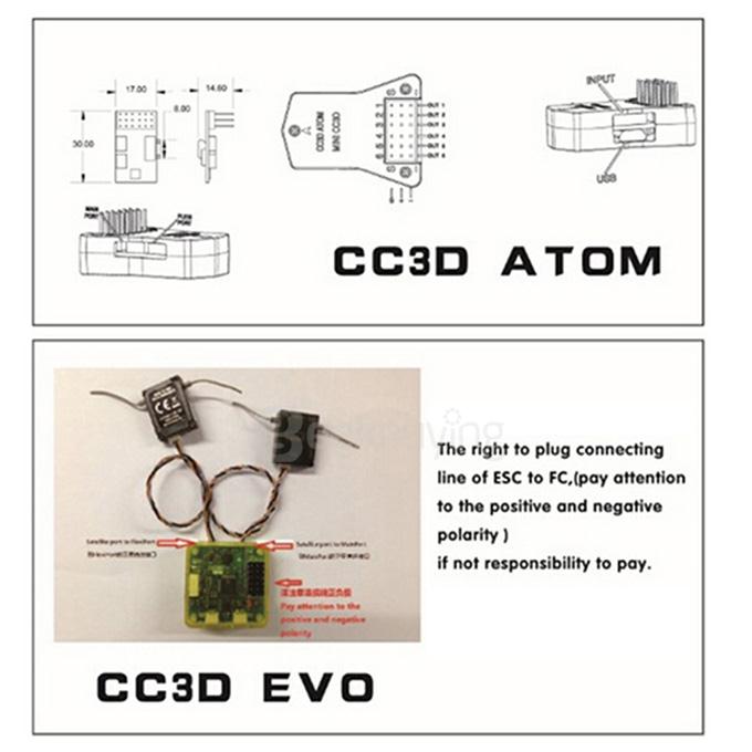 MINI CC3D Flight Control Straight Pin