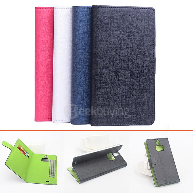 Protective Hard Cover Flip Stand Leather Case for Kingzone Z1 Smartpho