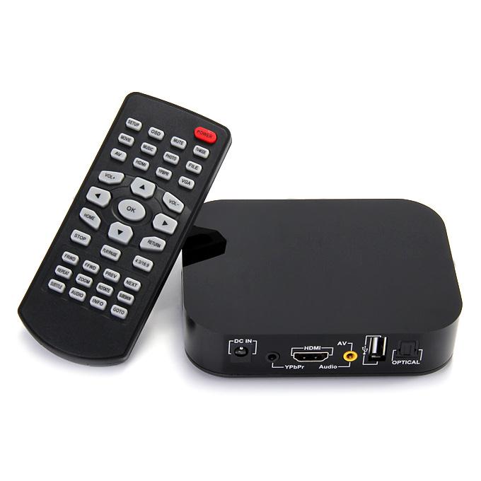 A8-VGA Mini Media Box Boxchip F10 HDMI 1080P 3D Blu-ray Media Player