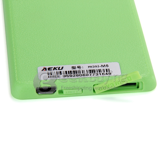 AEKU M5 4.5mm Thin 1.0 inch Mini Pocket Card Cell Phones Bluetooth