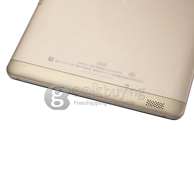 Onda V989 Air Android 4.4 Allwinner A83T Octa Core 2.0GHz
