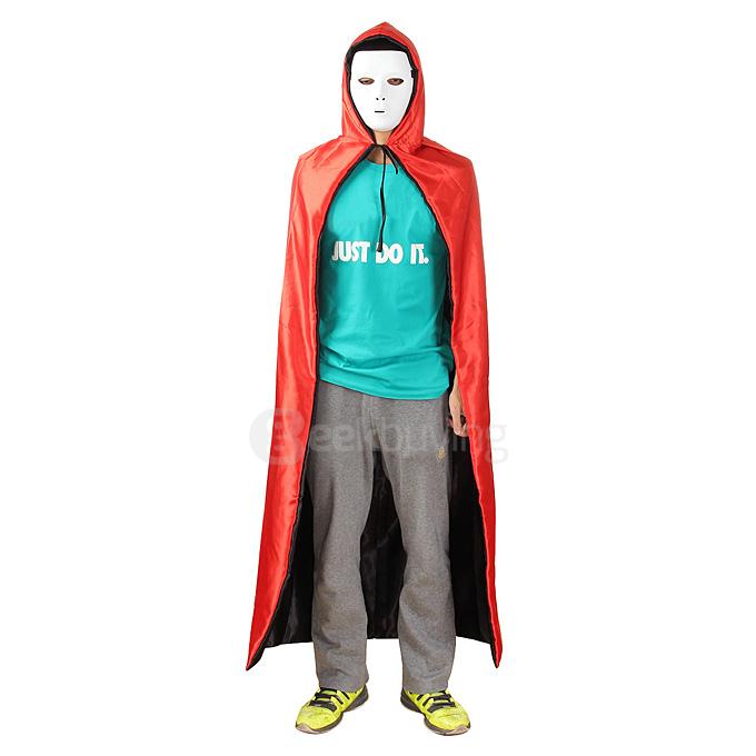 Adult Cosplay Halloween Masquerade Costumes Death Cloak with Hood