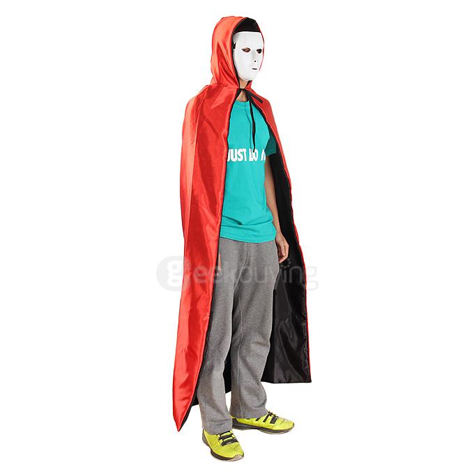 Adult Cosplay Halloween Masquerade Costumes Death Cloak with Hood