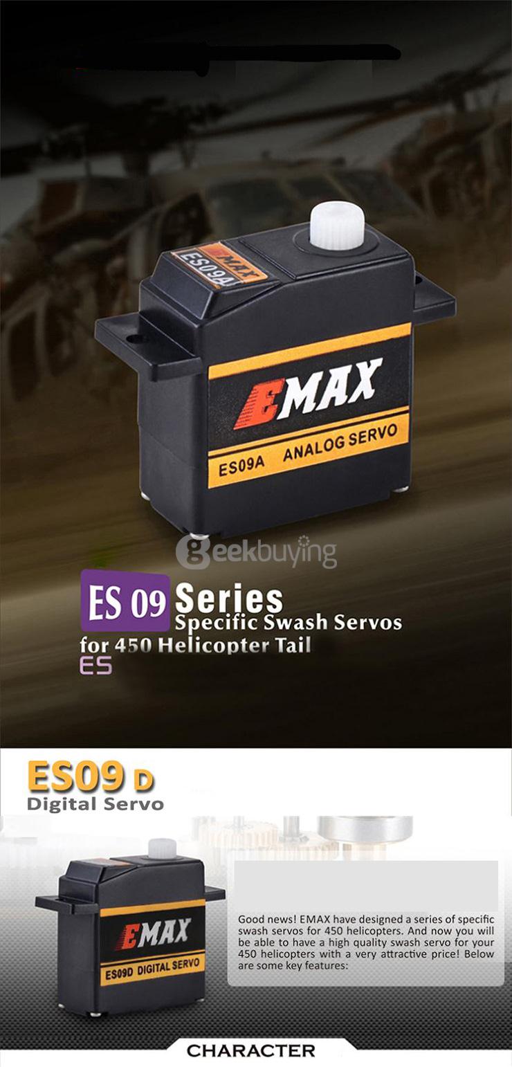 EMAX ES09D Digital Swash Servo For 450 Helicopter