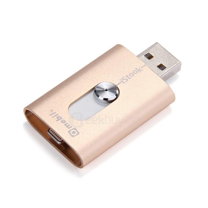 GH07B 64GB High Speed Flash Drive Dual Storage For iOS PC