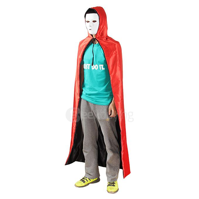 Adult Cosplay Halloween Masquerade Costumes Death Cloak with Hood
