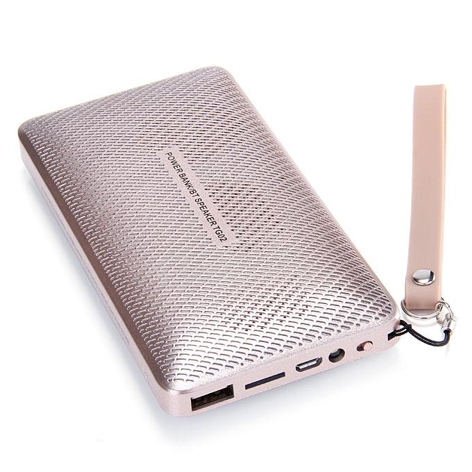 TG02 2800mA Power Bank Handsfree Stereo Wireless Bluetooth 3.0 Speaker