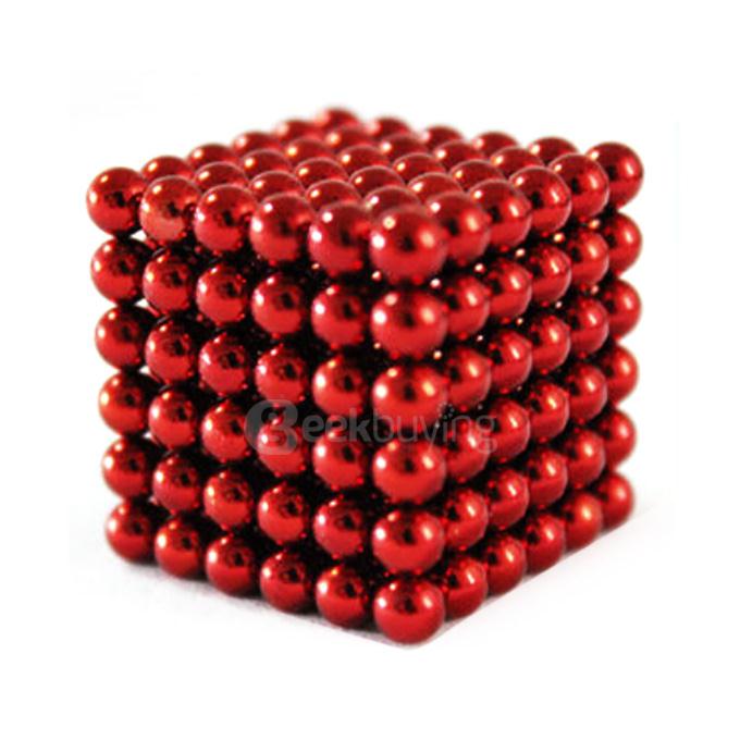 216Pcs 5mm Sliver DIY Neocube Magic Beads Magnetic Balls Puzzle