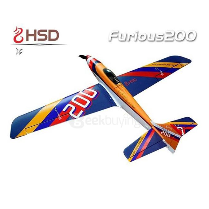 HSD Furious 200 1292mm Wingspan High Speed Glider PNP