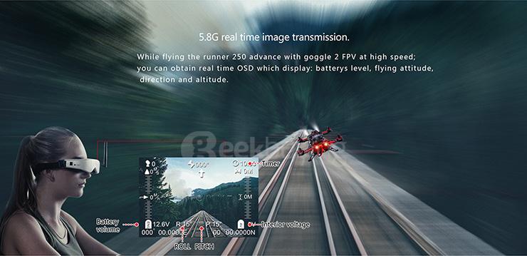 Walkera Runner 250 Advance Drone 5.8G FPV GPS System HD Camera