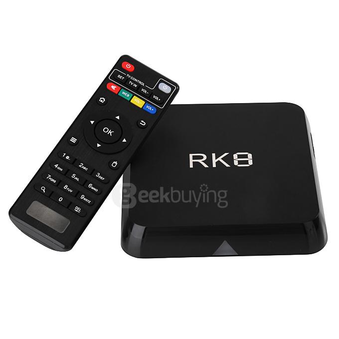 RK8 Android 5.1 4K RK3368 Octa Core 2G/8G 2.4G/5G TV BOX